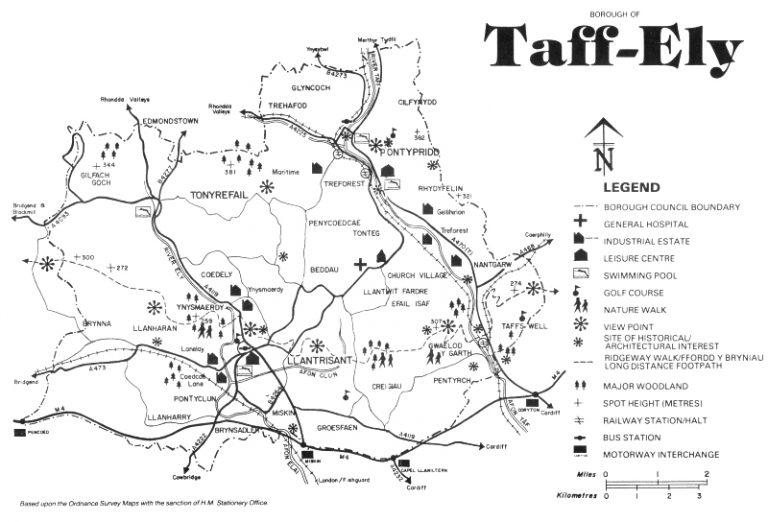 Taf Elái – Porth i’r Cymoedd – Tafod Elai